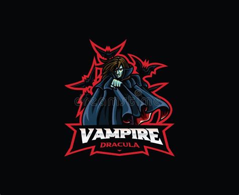 Vampire Mascot Logo Design Stock Vector Illustration Of Nocturnal 250107980