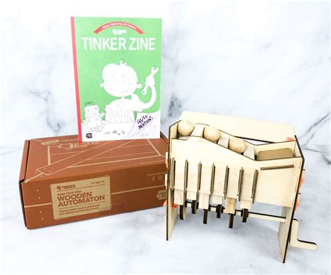 Kiwico Tinker Crate Review And Coupon Wooden Automation Science Kits