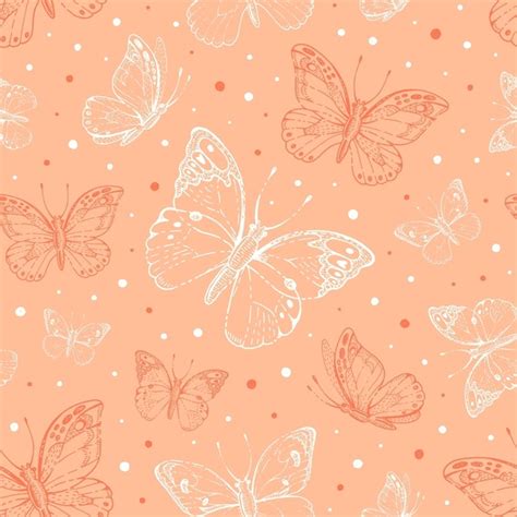 Butterfly Pattern Background