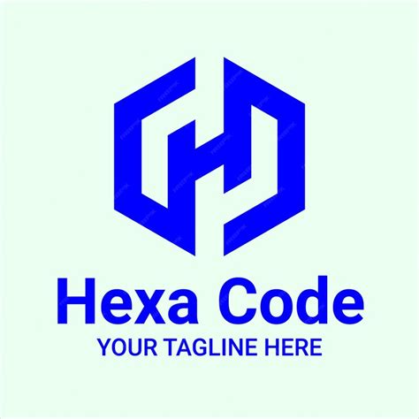 Premium Vector Vector Hexa Code Logo Designs Concept Vector Coding
