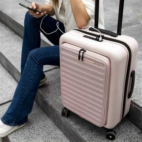 Vali Samsonite Stackd Easy Access Size Cabin Gia Dụng Xách Tay Đức
