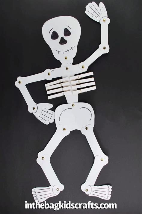 Easy Skeleton Craft With Free Template Artofit