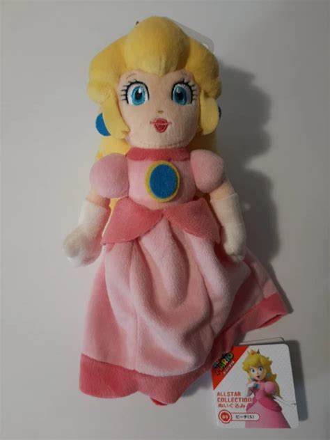 Official Princess Peach Super Mario Bros 10 In Plush San Ei 2800 Picclick Ca