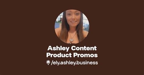 Ashley Promotional Products Instagram Tiktok Linktree