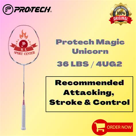 Protech Magic Unicorn Max 36lbs I4ug2 Free String Grip 100 Original Shopee Malaysia