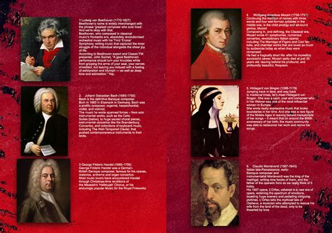 30 Of The Greatest Classical Music Composers Of All Time