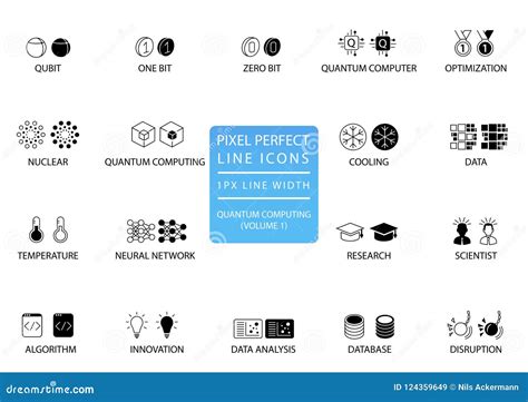 Quantum Computing Flat Flowchart Cartoon Vector 86403583