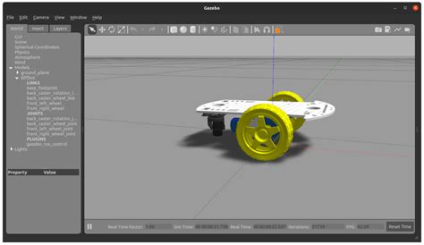 Simulation Diffbot Differential Drive Mobile Robot