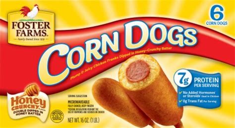 Foster Farms® Honey Crunchy Corn Dogs 16 Oz King Soopers