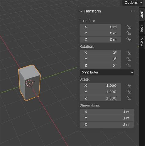 Using Scale Cage With Measurement Units Instead Of Percentage Basics Interface Blender
