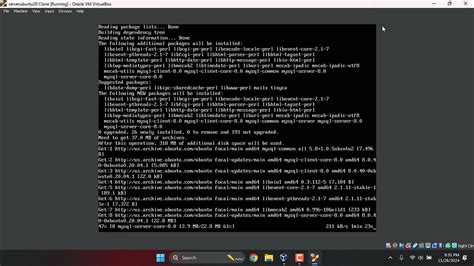 Tutorial Install Mysql Di Ubuntu Server 2004 Di Virtualbox Youtube