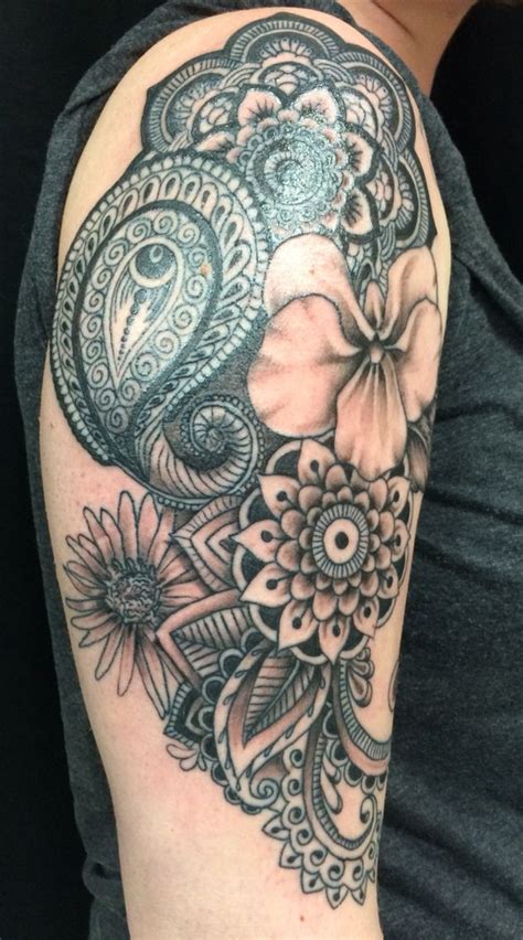 Paisley Print Tattoo