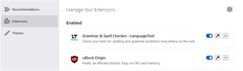 thunderbird add ons frequently asked questions thunderbird help