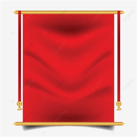 Scroll Paper Ribbon Red Gold Color Text Vector Design Background Scroll Paper Ribbon Text