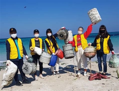 제주바다 지키는 사람들 쓰레기 주워 새활용 날개 달아줘
