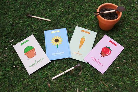 Minimalist Seed Packet Design On Behance
