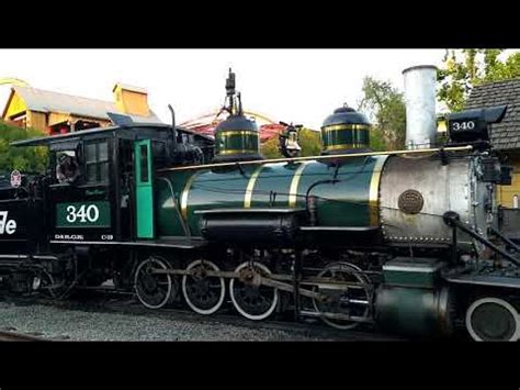 Rio Grande 340 Steam Locomotive Train At Knotts Berry Farm Buena Park