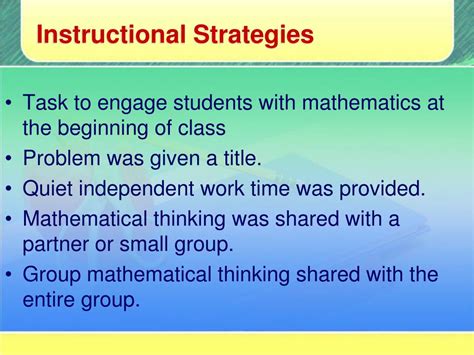 Ppt Standards Based Mathematics Instruction For Tier 1 Powerpoint Presentation Id2966382