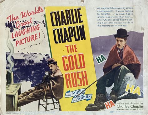 Charlie Chaplin Gold Rush Poster The Gold Rush Chaplin Collection