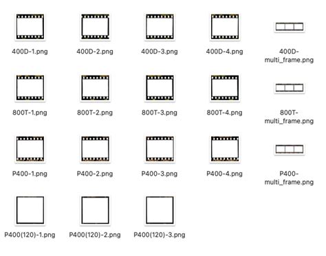 Film Frame Border Pack Film Is Fun