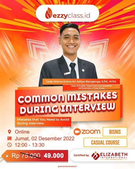 Ezzy Class Ezzy Class Common Mistakes During Interview