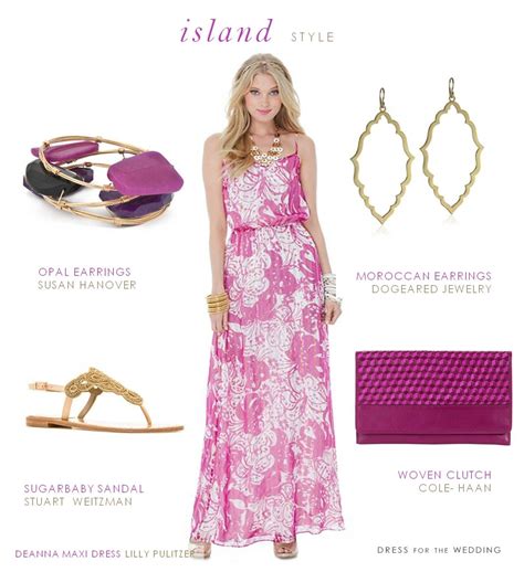 Dress For A Tropical Island Wedding Guest Moda Femenina Moda Femenina