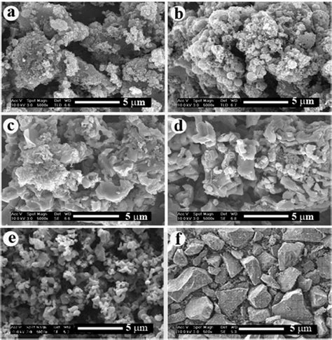 Sem Morphologies Of Samples From Which Unreacted Silicate Framework Download Scientific