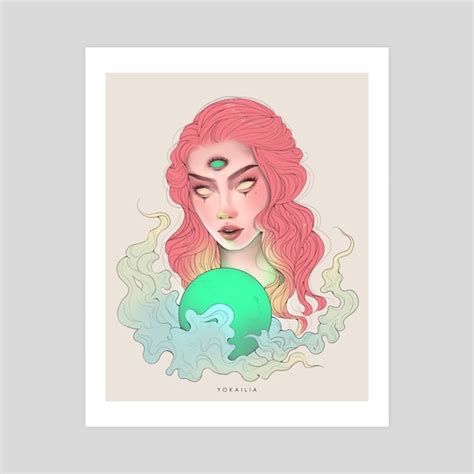 Visions An Art Print By Yokailia Inprnt