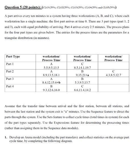 Solved Question 5 20 Points Clo120 Clo220
