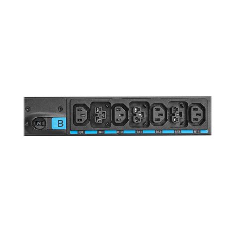 Universal Input Metered Pdu 5kw To 23kw 42 Outlets End Entry Input Eaton