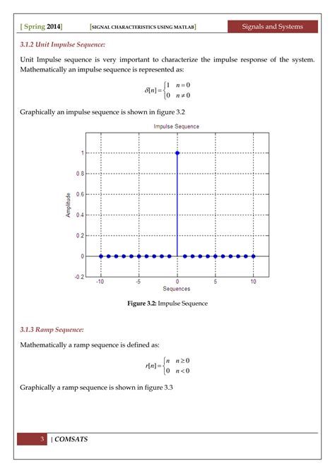 SOLUTION Signals And Systems Lab 03 Matlab Signal Characteristics Using Matlab Studypool