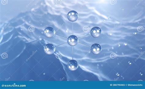 Sulfur Hexafluoride Molecular Structure 3d Model Molecule Sulphur Hexafluoride Structural