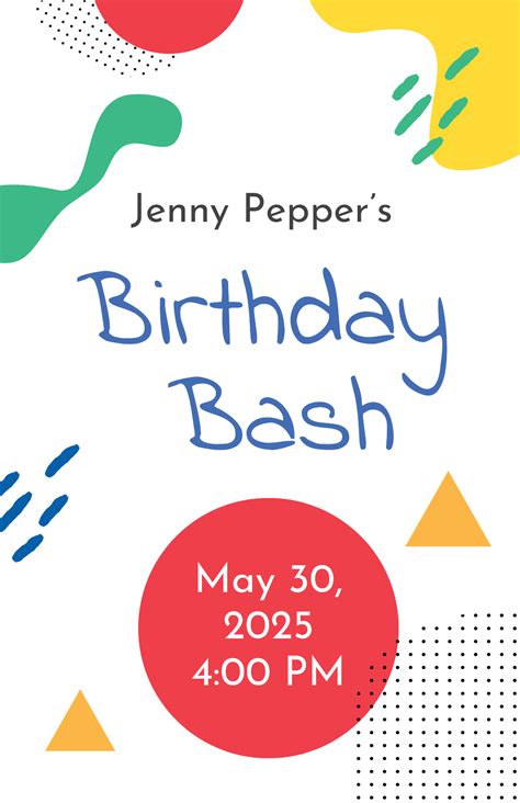 Free Event Poster Templates Editable And Printable