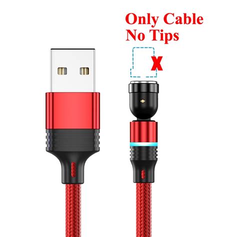 Aufu สายชาร์จแม่เหล็ก Usb Type C 1 เมตร 2 เมตร 3 เมตร สําหรับ Iphone