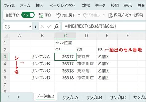 【excel】複数シートのデータを抽出して一つのシートにまとめる方法（indirect関数の活用） Shikumikas Diary