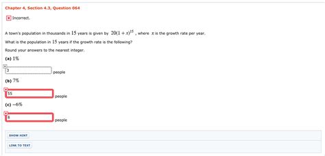 solved chapter 4 section 4 3 question 064 incorrect a