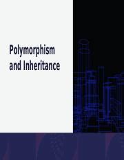 Understanding Polymorphism And Inheritance In Programming Course Hero
