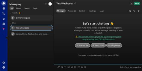 How To Use Incoming Webhooks With Cisco Webex Learn Uc Collaboration