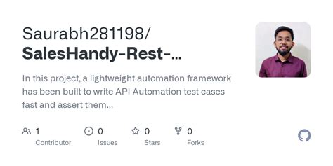 Github Saurabh Saleshandy Rest Checker Project