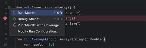 Tutorial Debug Your First Kotlin Application Intellij Idea Documentation