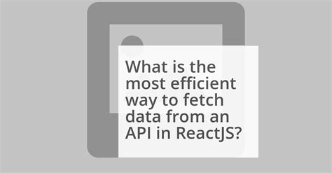 React Jobs On Linkedin How To Fetch Data From Api In Reactjs