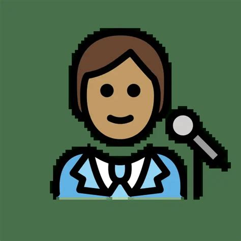 🧑🏽‍🎤 Singer Medium Skin Tone Singer Medium Skin Tone Emoji 📖