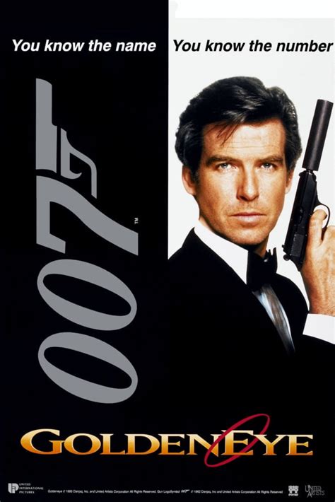 James Bond Goldeneye Poster