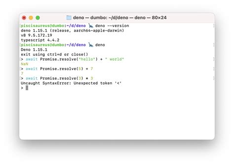 Repl Misinterprets Expressions That Start With `await Promiseresolve` · Issue 12468