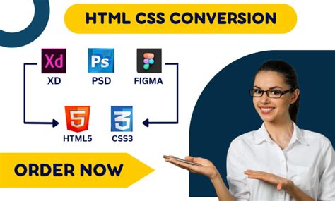 convert psd figma xd to responsive html css bootstrap by webtrade 1