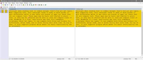 How To Compare Text On Windows 10