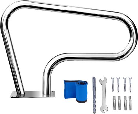 Buy Kodom Pool Handrails 32x225 Pool Railing 304 Stainless Steel