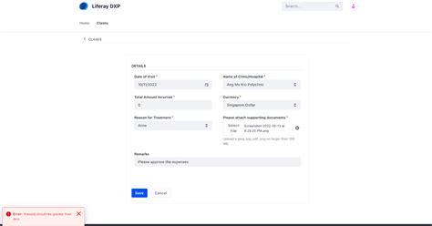 claim management application using liferay s low code and no code capabilities liferay