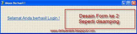 Trik Trik Membuat Form Login User Dengan Borland Delphi 7