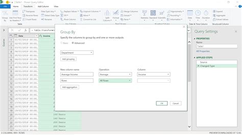 Power Query Solid Summary